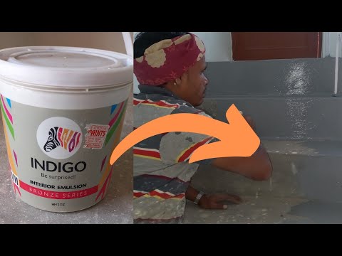 How to Apply Indigo Floor Paint | Easy Steps - YouTube