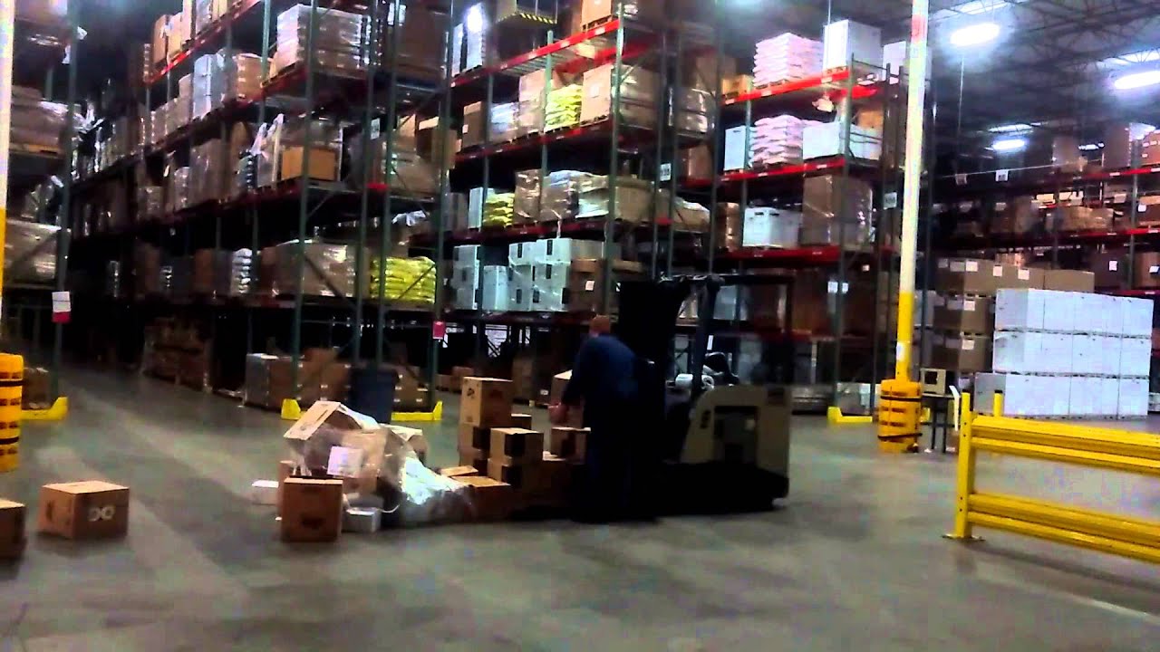 Cleaning up at work - Warehouse - YouTube