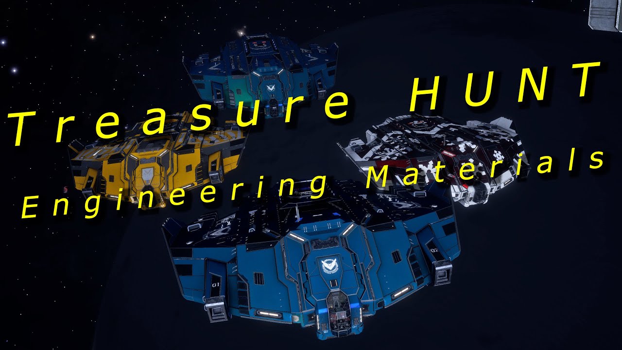 Engineering Mats Treasure Hunt | Elite Dangerous - YouTube