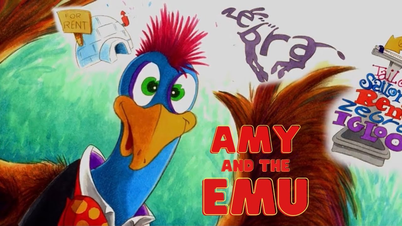 Amy and The Emu with My Friend Wren | Educational Videos For Kids - YouTube