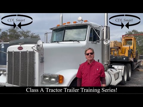 Master The Class A Tractor Trailer Pre-Trip Insp! Watch the Free ...