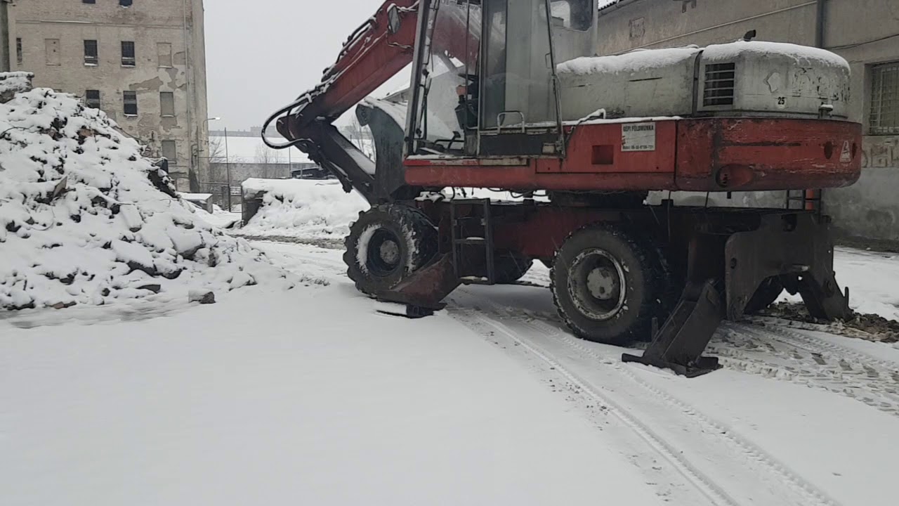 Poclain 75 excavator - YouTube