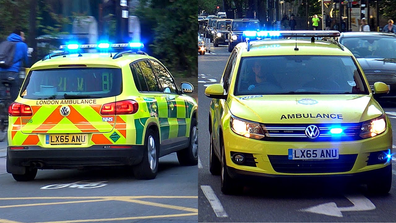 Volkswagen Tiguan Fast Response Unit Responding - London Ambulance ...