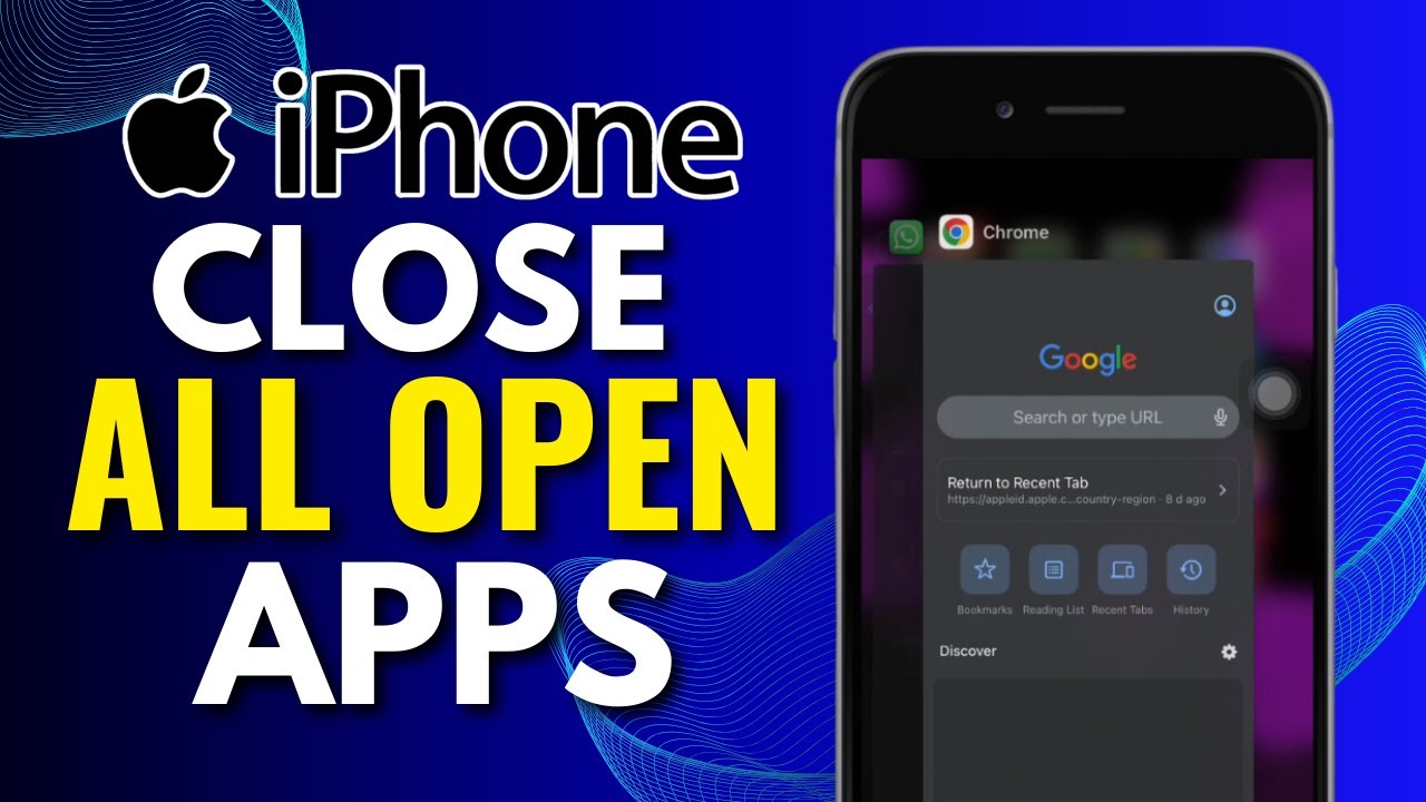 How to Close All Open Apps on iPhone - YouTube