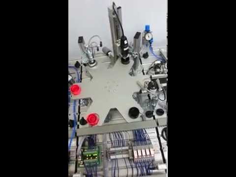 Festo MPS Processing Station with Siemens s7 300 - YouTube