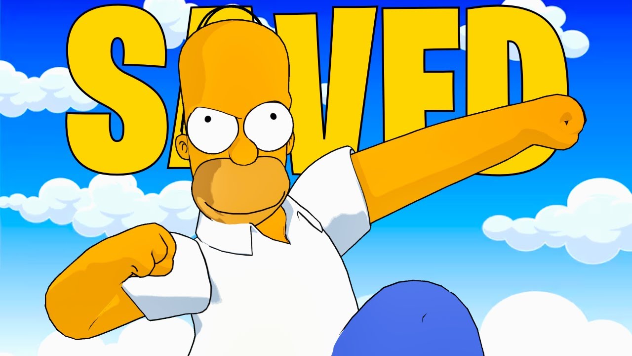 The Simpsons... Saved Fortnite??? - YouTube