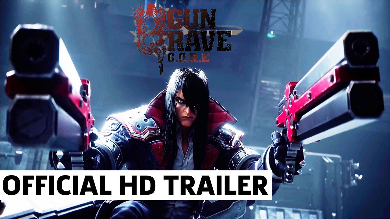 Gungrave G.O.R.E Gameplay Reveal and Extended Cinematic Trailer - YouTube