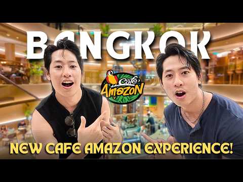 Is This Bangkok's New #1 Coworking Cafe? Cafe Amazon Experience Tour 🇹🇭
