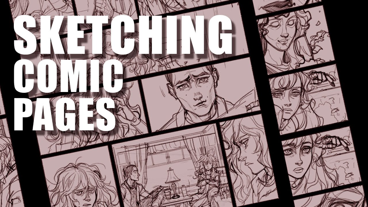 Drawing Comics: Character Consistency and Backgrounds - YouTube