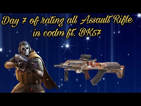 Day 7 of rating all Assault Rifle in codm ft.BK57 - YouTube