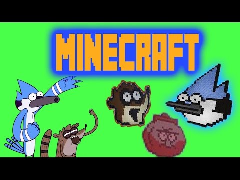 Minecraft  Regular Show (Sürekli Dizi) Güncel Harita Tanıtımı
