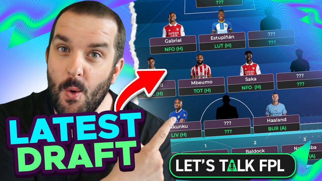 MY LATEST FPL DRAFT | Fantasy Premier League Tips 2023/24 - YouTube