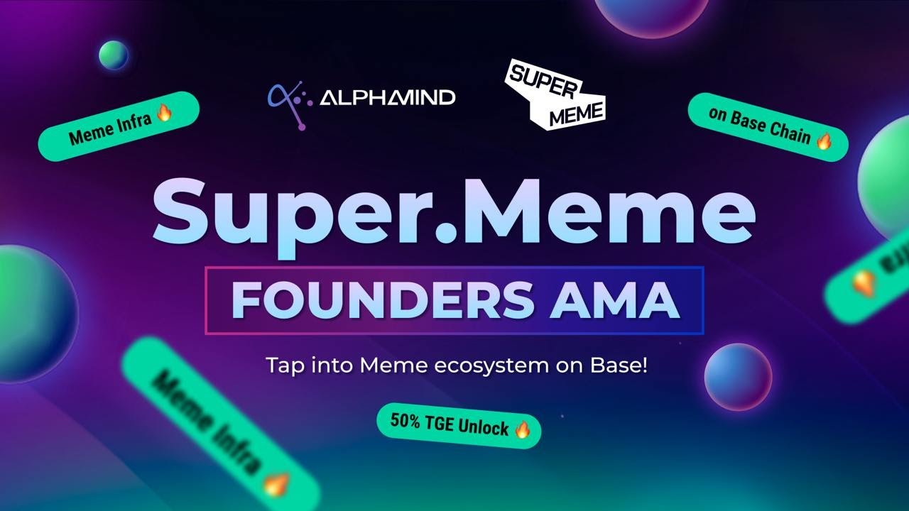 🔥 SUPER.MEME AMA LIVE | Learn About $SPR IDO + FCFS Insights! - YouTube