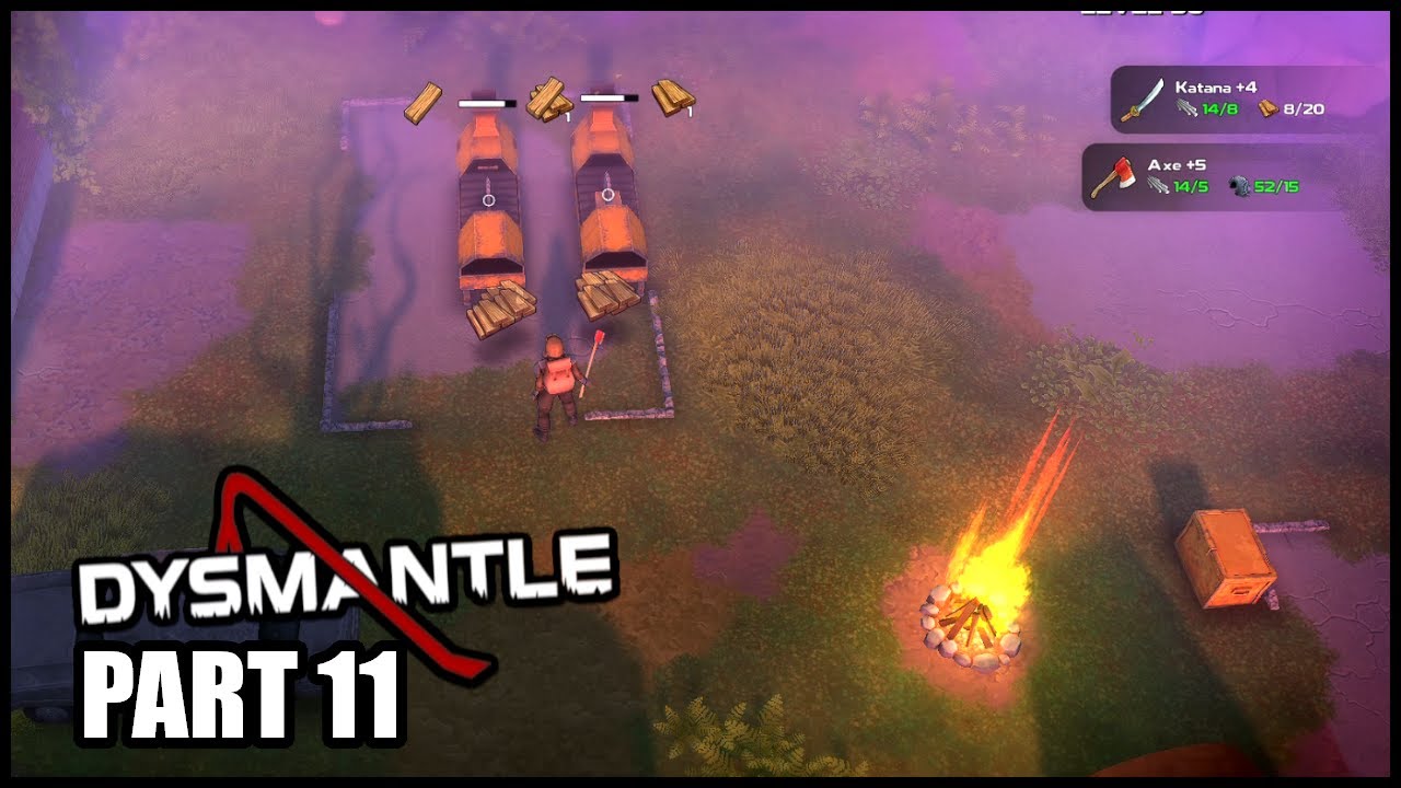 Dysmantle Gameplay [PART 11] Lumber Production and Gear upgrades. - YouTube