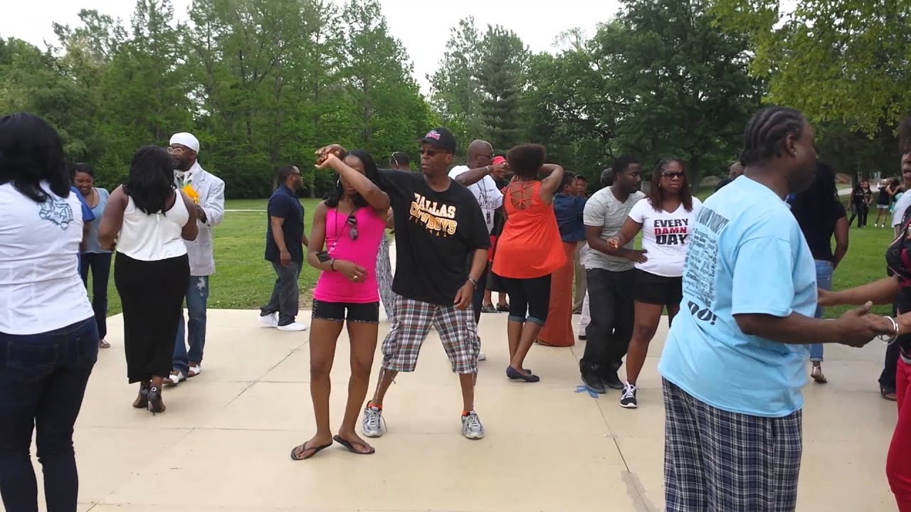Detroit Steppin White Party picnic2 2014 - YouTube