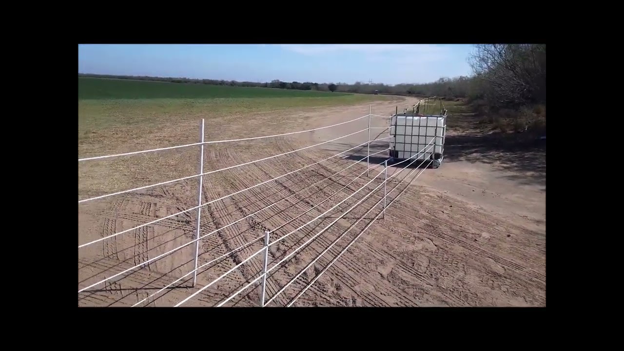 JVA Monitored Fencing Dual-Fence Crop Protection System - YouTube