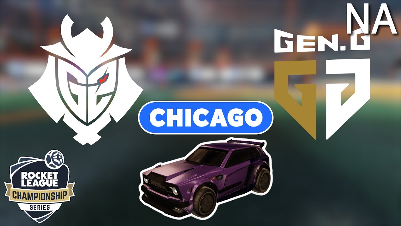 Chicago RLCS POV #27 - G2 Esports vs Gen.G - G1 - LB Quarterfinals - NA ...