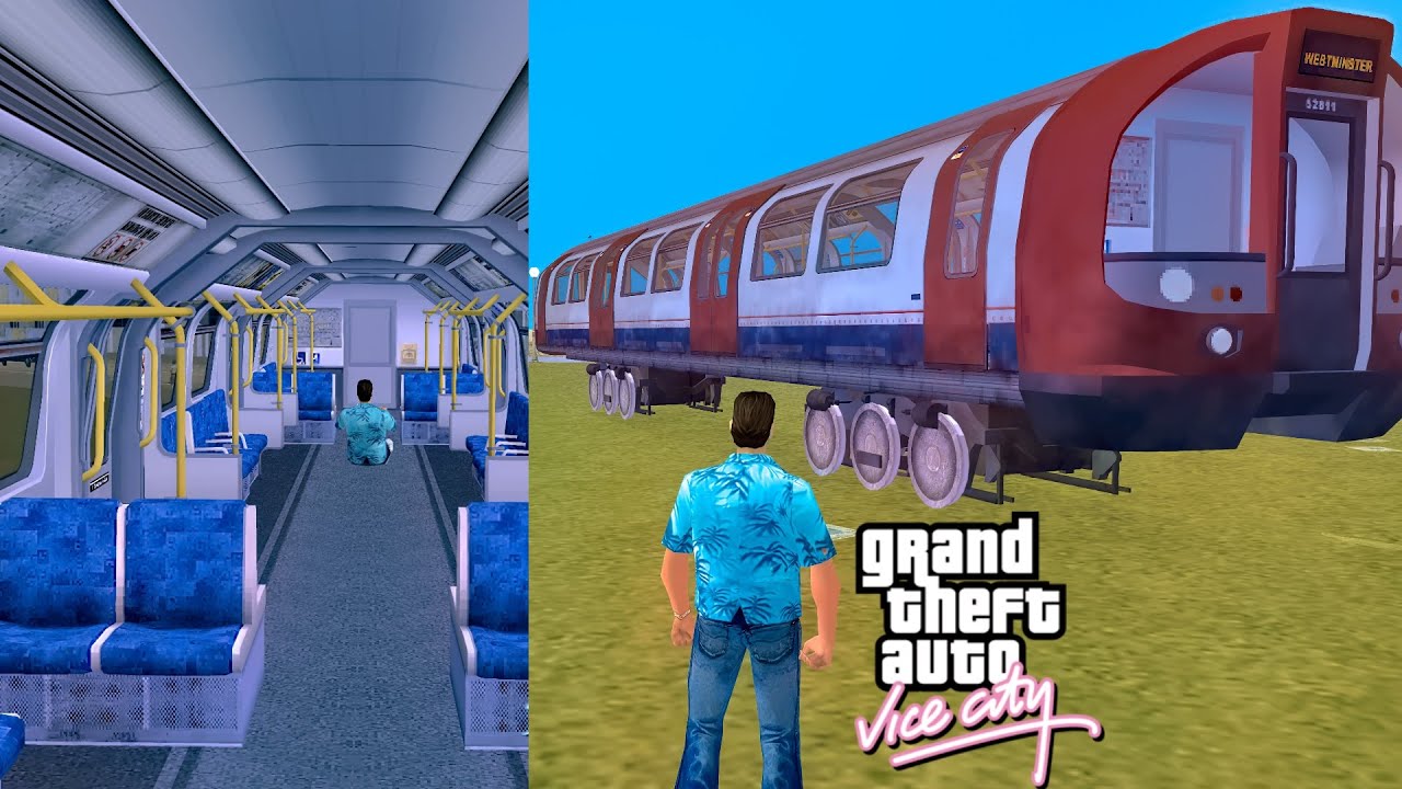 How To Get Super Train in GTA Vice City? GTAVC Secret Train Cheats ...
