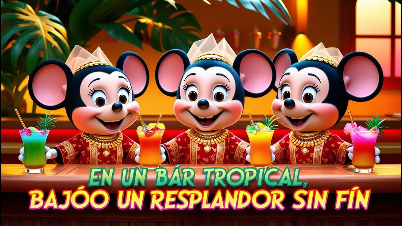 En Un Bar Tropical, Bajo un Resplandor Sin Fin | Kids Rhymes | Kids ...