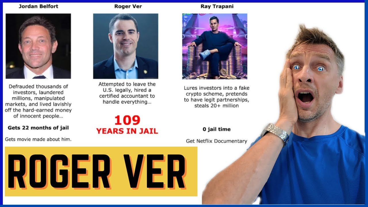 Roger Ver faces 109 years in prison #thecryptofather #rogerver #bitcoin ...