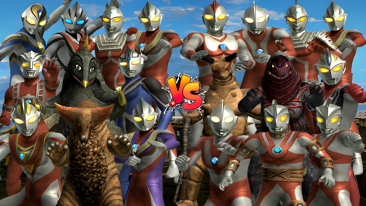 Ultraman Fighting Evolution3🔥Ultraman and monster combination battle# ...