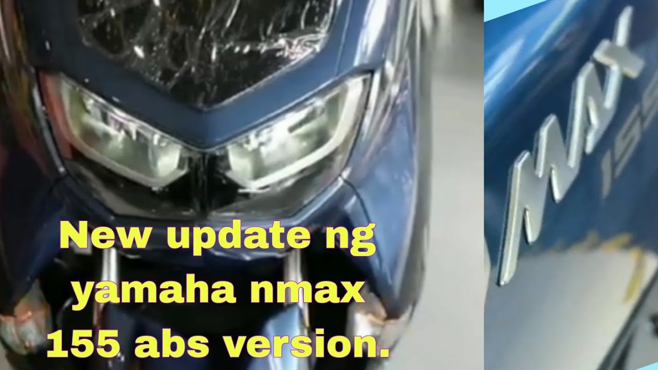 The new yamaha nmax 155 abs version glossy blue . - YouTube