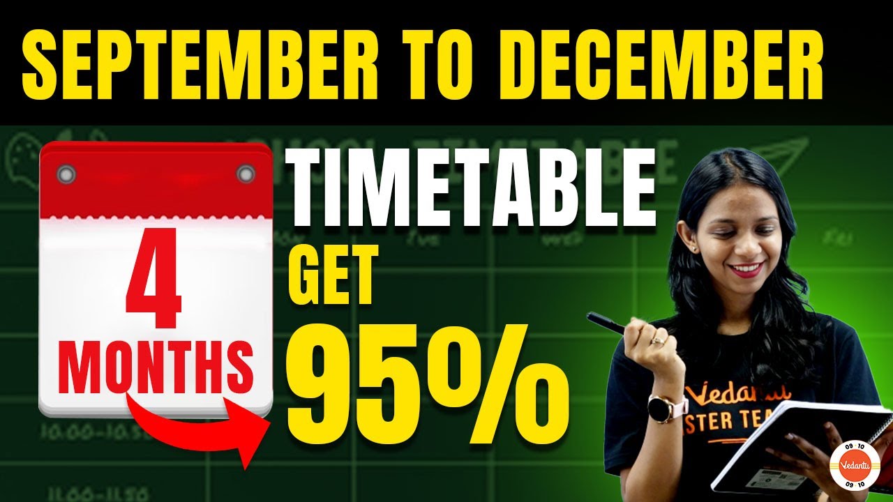 September TO December - 4 Months Social Studies Timetable To Get 95% ...
