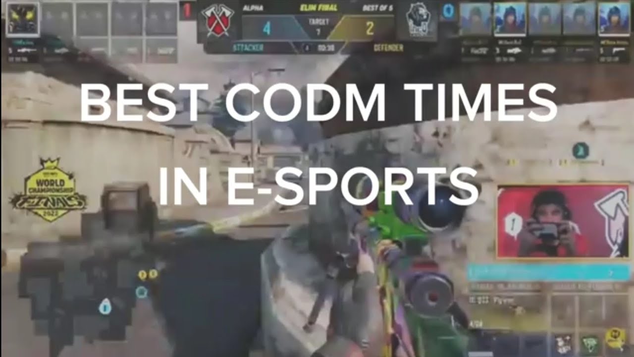 Best CODM Moments In E-SPORTS - YouTube