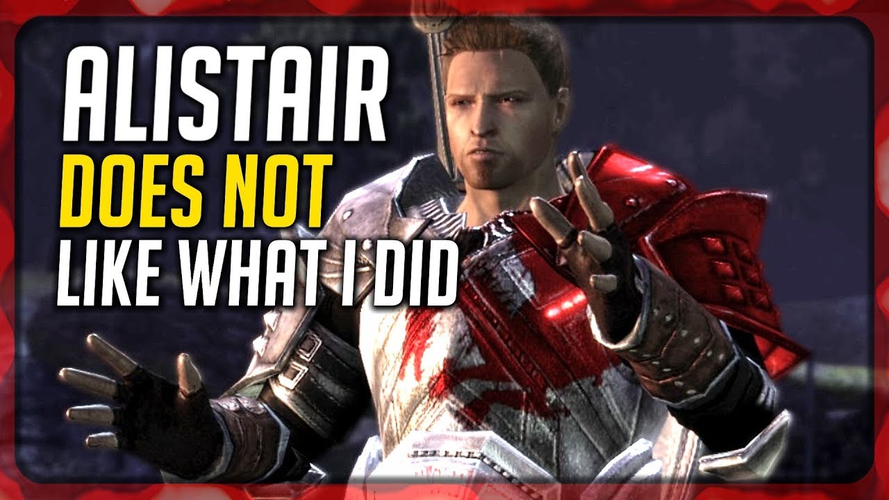 Dragon Age: Origins - Alistair Freaks out About Sacrificing Lady Isolde ...