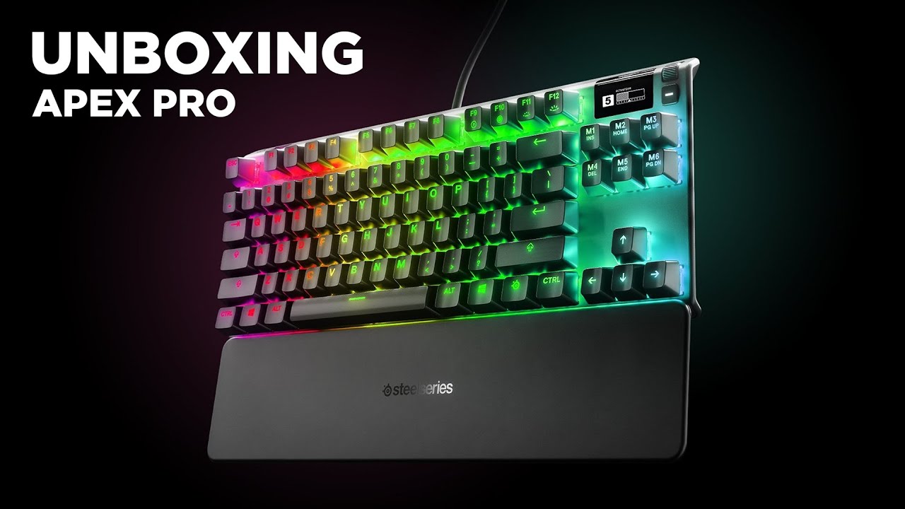 Steelseries Apex Pro | Unboxing | Meilleur Clavier du marché ? - YouTube