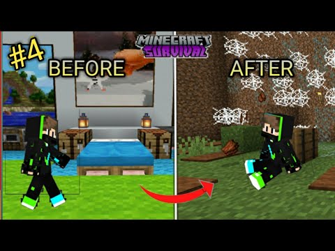 I LOST EVERYTHING | MINECRAFT SURVIVAL #4 - YouTube