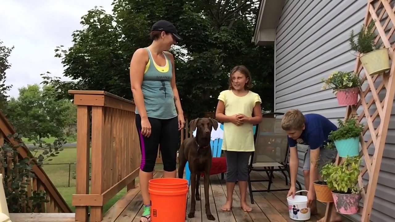 Brenda & Lilly's Ice Bucket Challenge - YouTube