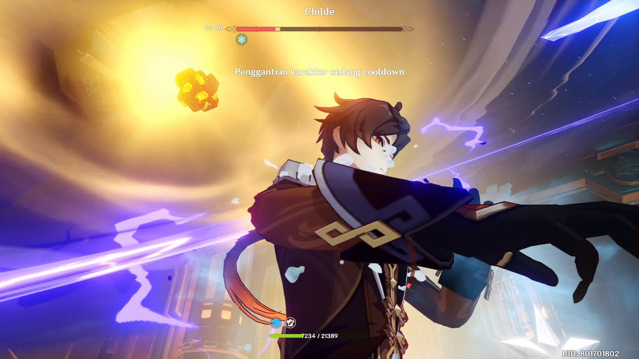 lvl 80 Weekly Boss Childe Solo | Genshin Impact - YouTube