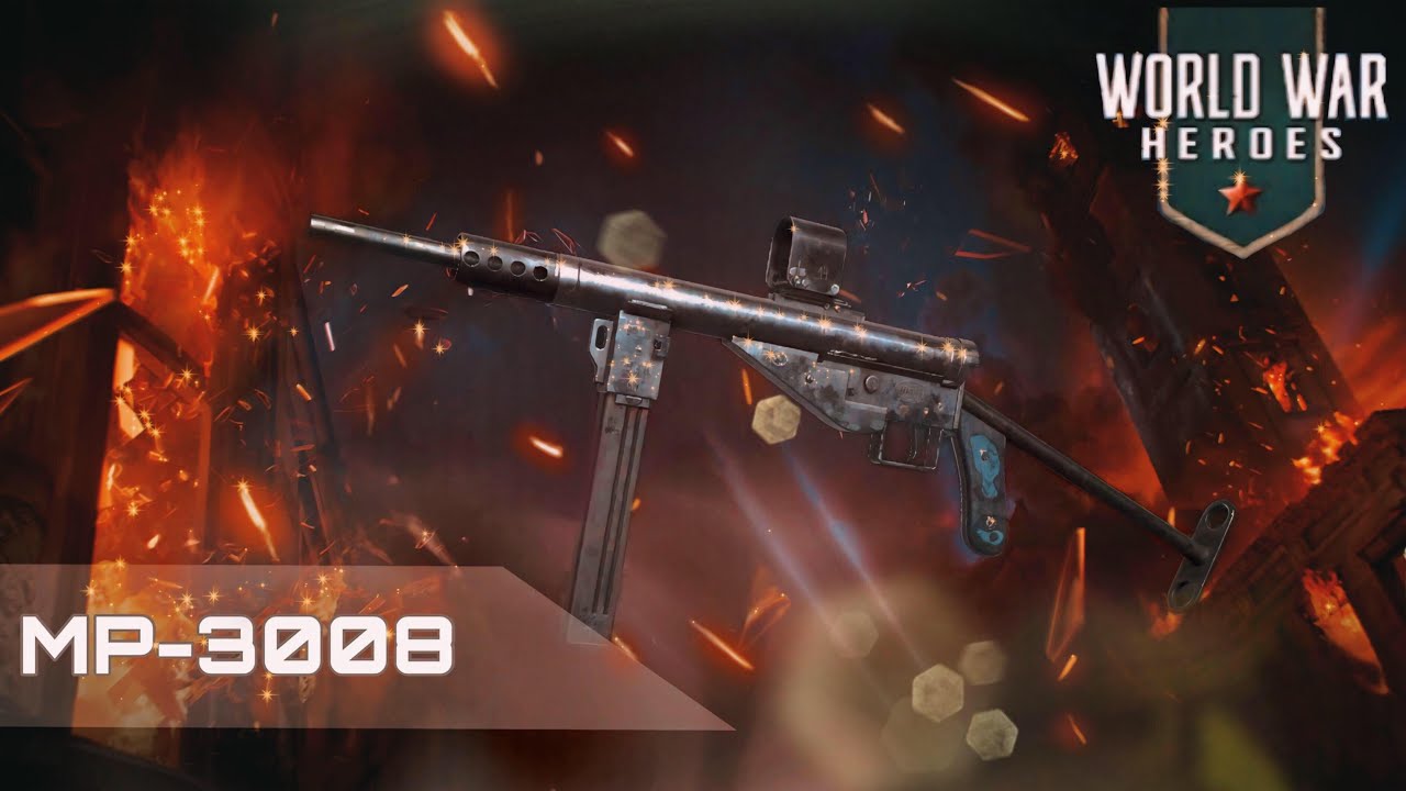 MP-3008 Assault Rifle | World War Heroes | - YouTube