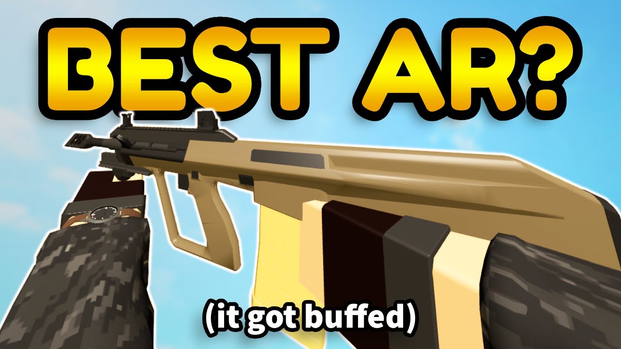 This FORGOTTEN AR got BUFFED and now it's The BEST AR in Phantom Forces ...