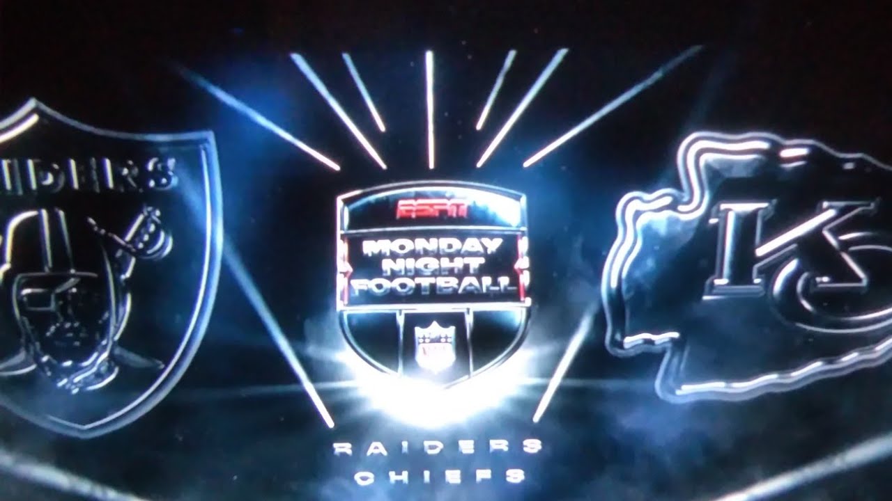 Monday Night Football Intro 2022 Raiders - Chiefs - YouTube
