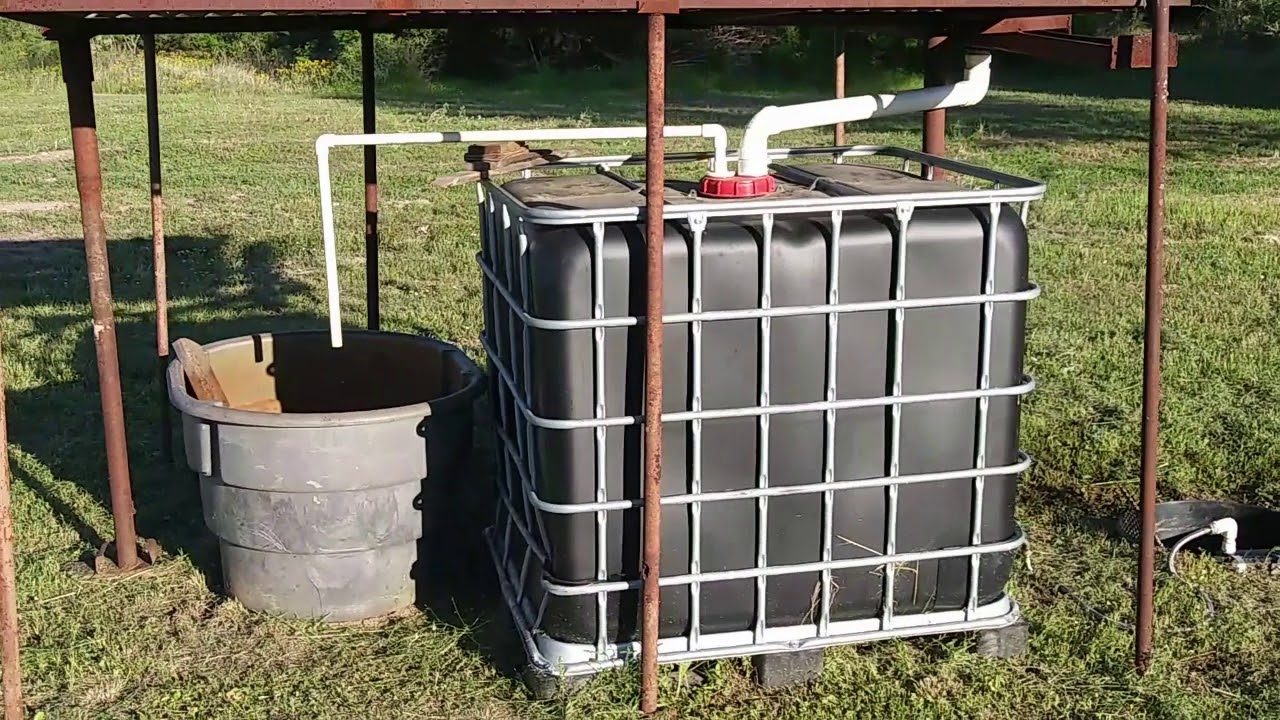 Wildlife water guzzler for deer Medium 1 - YouTube