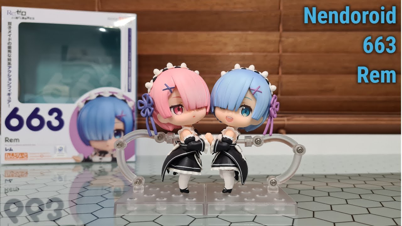 Nendoroid 663 Rem Unboxing/Review - YouTube