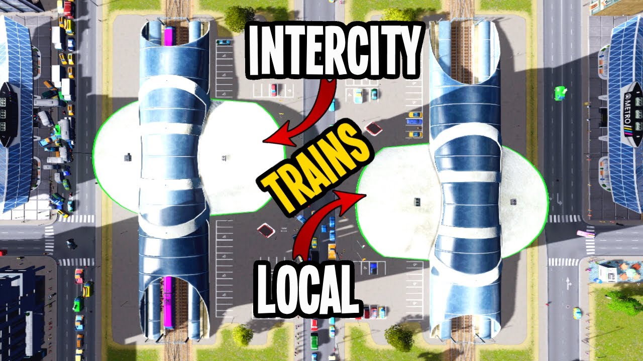What to do When Your Trains Need Lane Mathematics in Cities Skylines ...