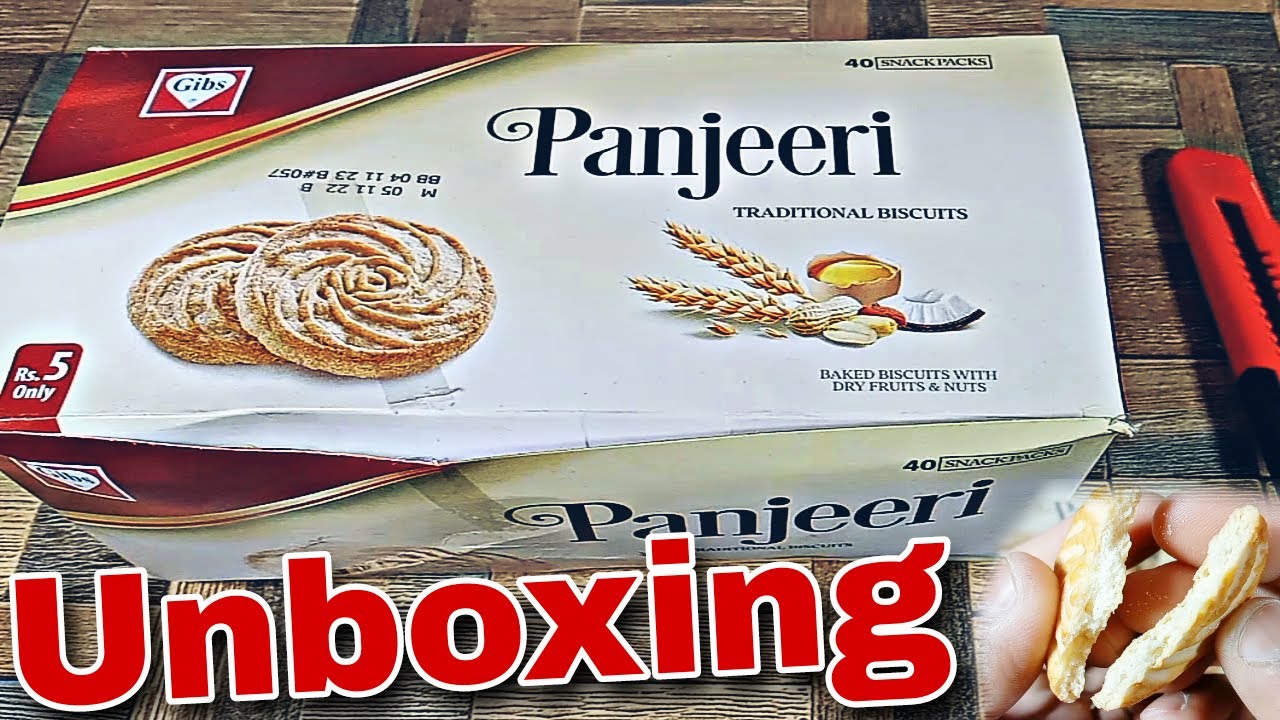 Panjeeri Traditional Biscuits Specially Baked Biscuits with Dry Frutts ...