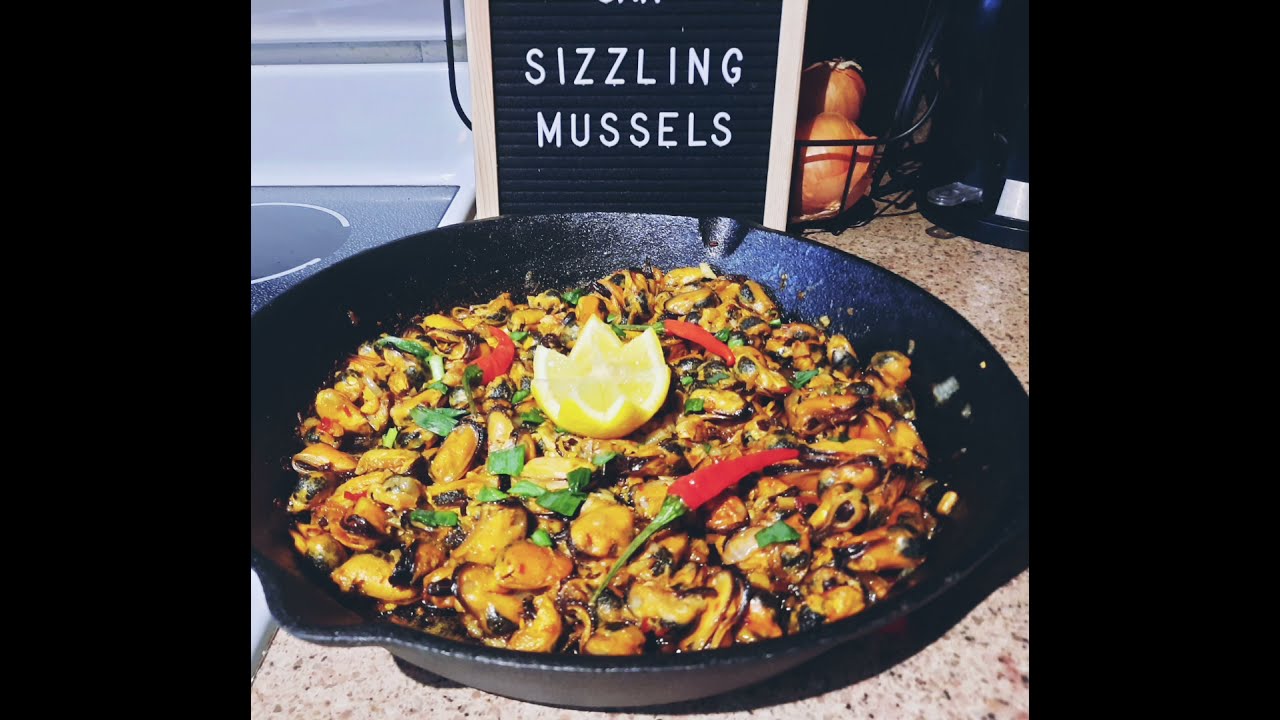 Sizzling Mussels - YouTube