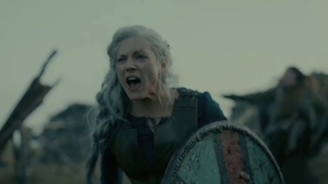 Vikings Season 6 Episode 4 Lagertha's village is attacked - YouTube