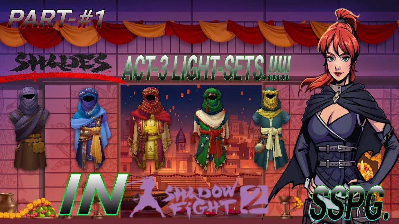 Shadow Fight 2.SHADES Act-3 light sets in shadow fight 2.1st time in ...