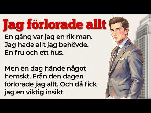 Hur en rik man förlorade allt | Learn Swedish with Stories