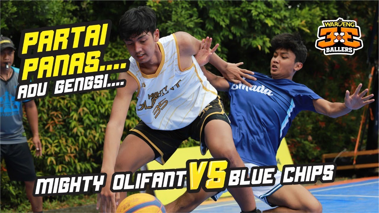 Adu Gengsi Pertandingan Basket Waroeng 3x3 Ballers || Mighty Olifant vs ...