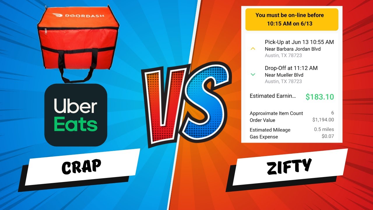 $183 for Half a Mile Zifty Catering Order! Bye, Uber Eats and DoorDash ...