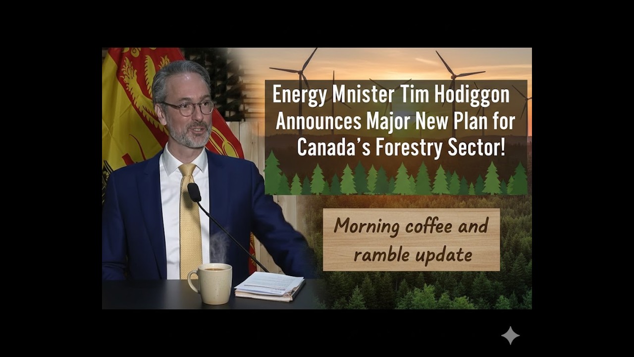 Energy Minister Tim Hodgson Announces Major New Plan for Canada's ...