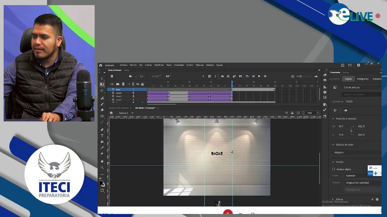 Producción de Animaciones con Elementos Multimedia: Animación - YouTube