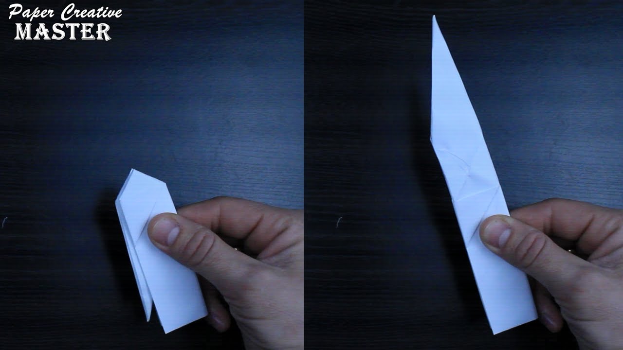 How To Make A Folding Knife Out Of Paper Origami YouTube how-to-make-a-folding-knife-out-of-paper-origami-youtube