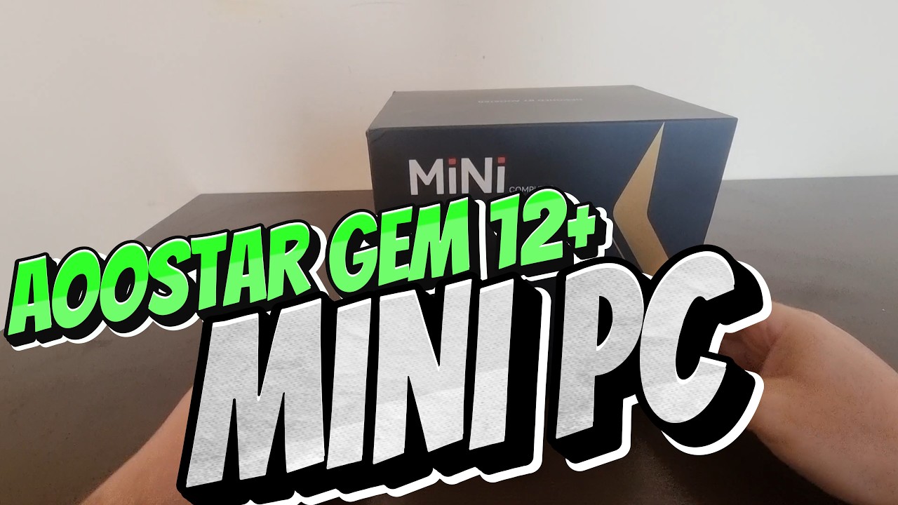 GEM 12+ MINI PC + AG02 EGPU + RTX 4080 SUPER + 8 TB SSD - YouTube